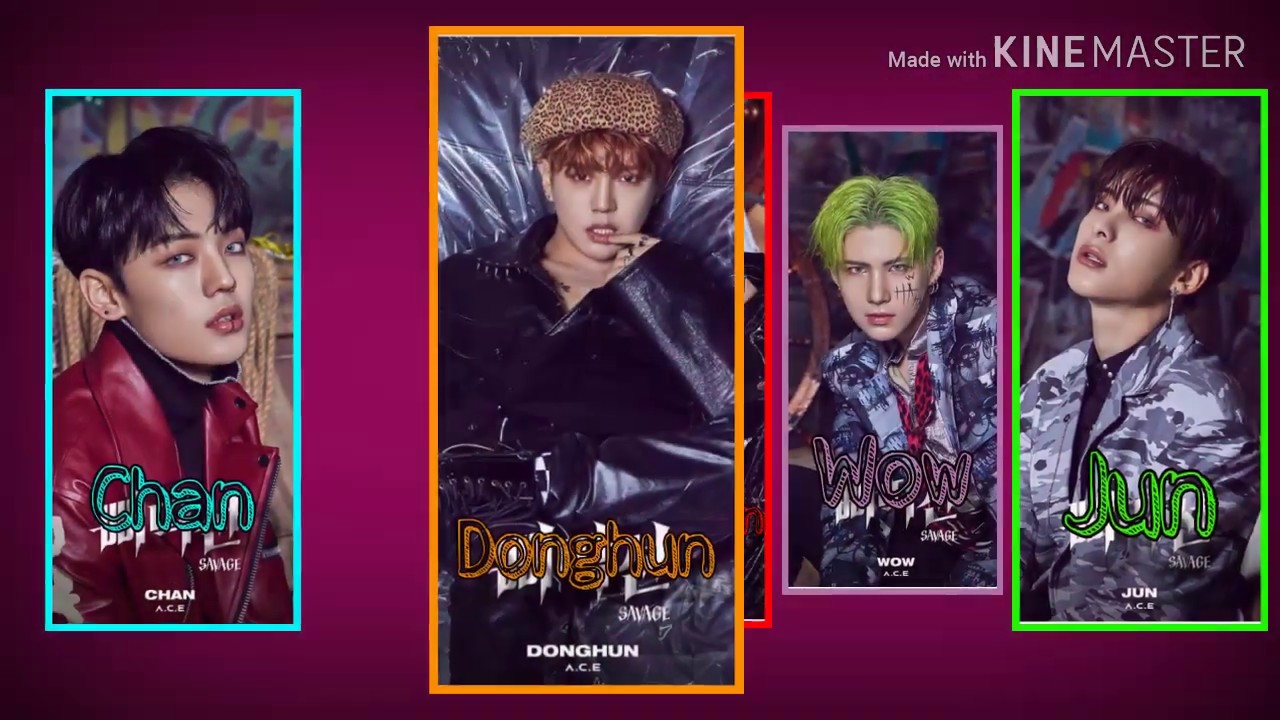 {Savage} (A.C.E) [Color Coded Edited No Lyric] - YouTube