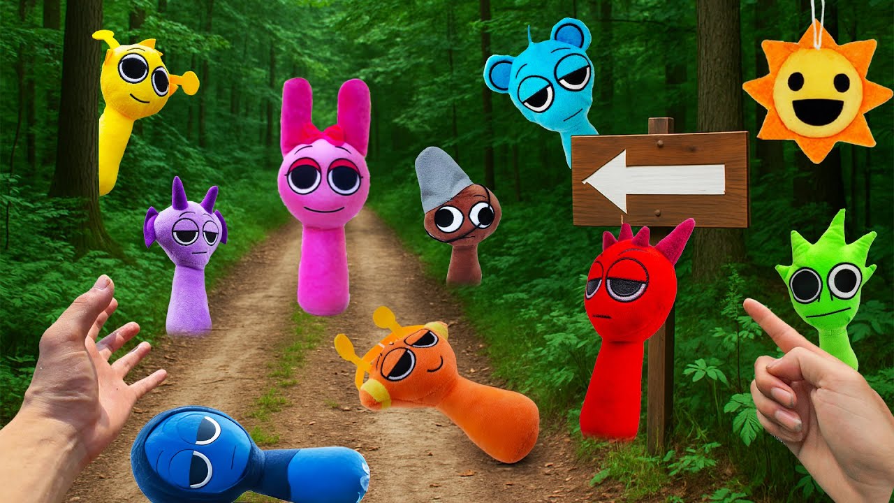 A Mysterious Figure on the Forest Path: Sprunki? - YouTube