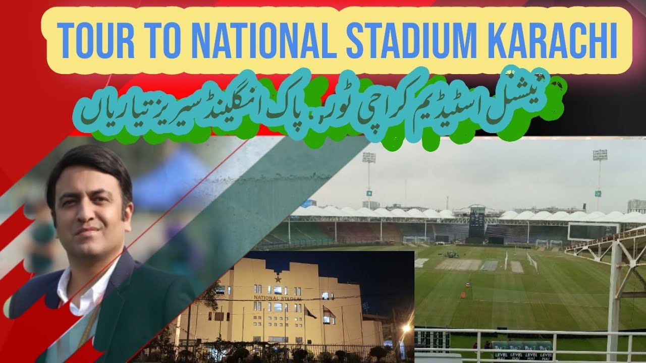 Tour to National Stadium Karachi | Exclusive scenes of Pakistan England ...