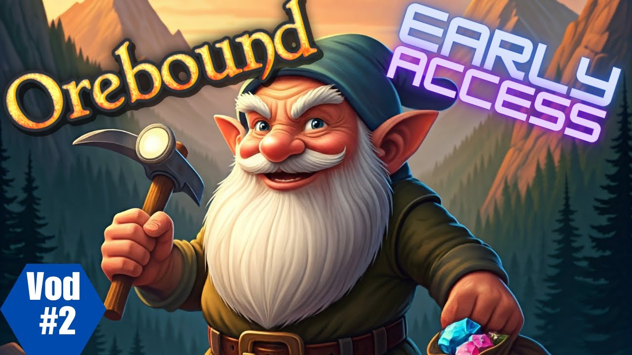 Orebound Vod 2 | Early Access | Starting a new game | Setting Up Automation - YouTube