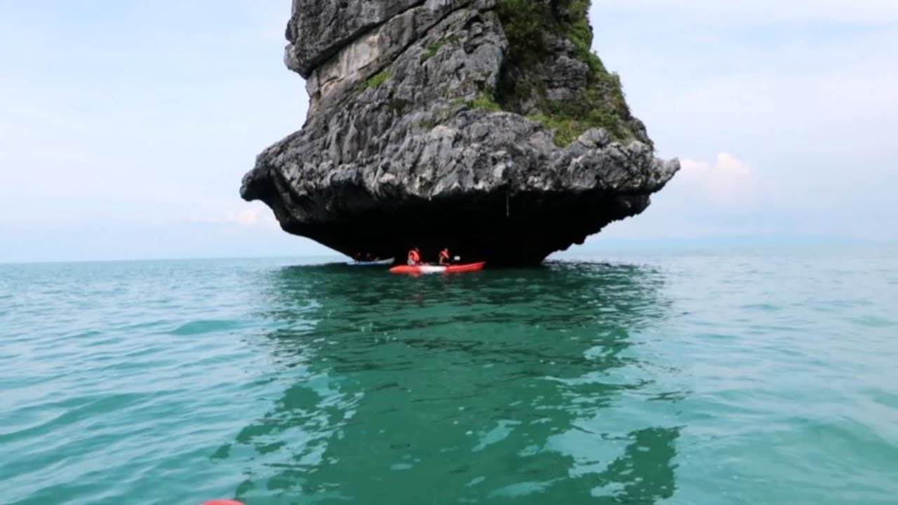 Kayaking in Koh Samui, Thailand - YouTube