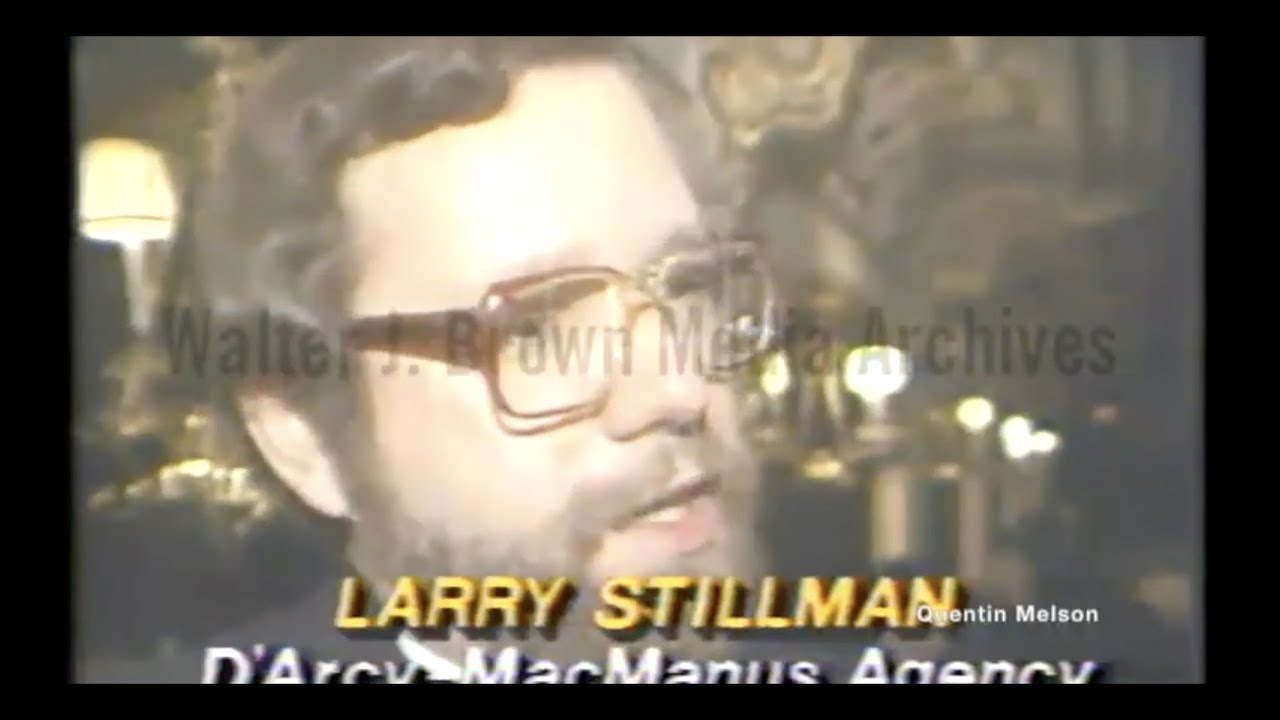 D'Arcy-MacManus Advertising Agency Executive Larry Stillman Interview ...