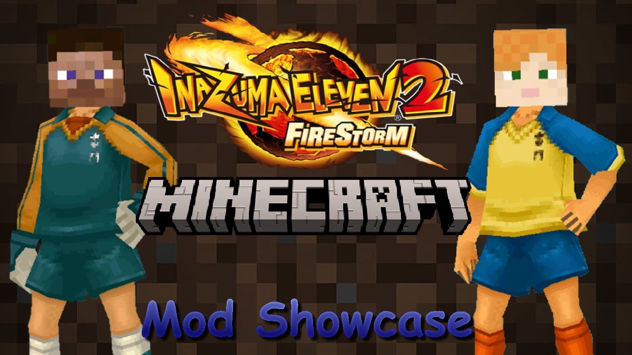 Steve and Alex | Inazuma Eleven Minecraft Mod Teaser - YouTube