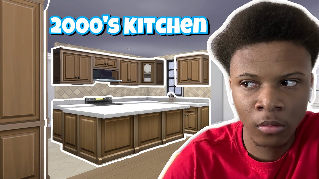 Building an Early 2000s Kitchen In The Sims 4! - YouTube