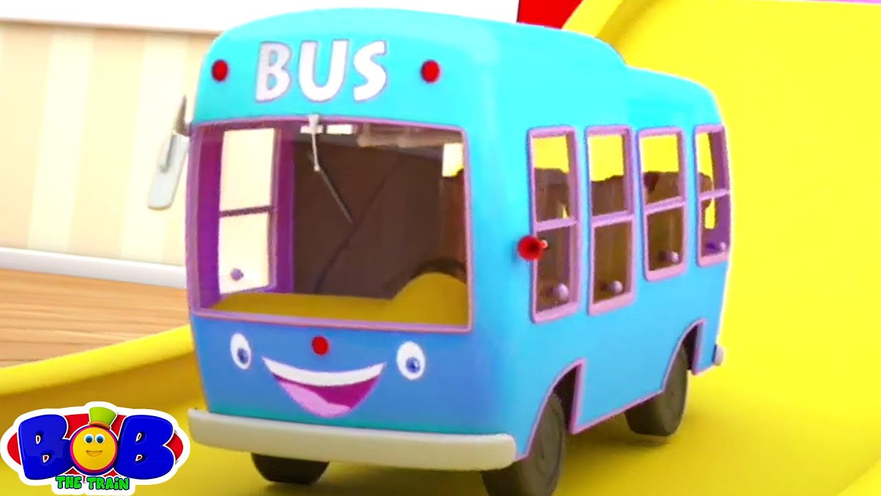 Wheels On The Bus, School Bus + More Songs for Kids by Bob The Train ...