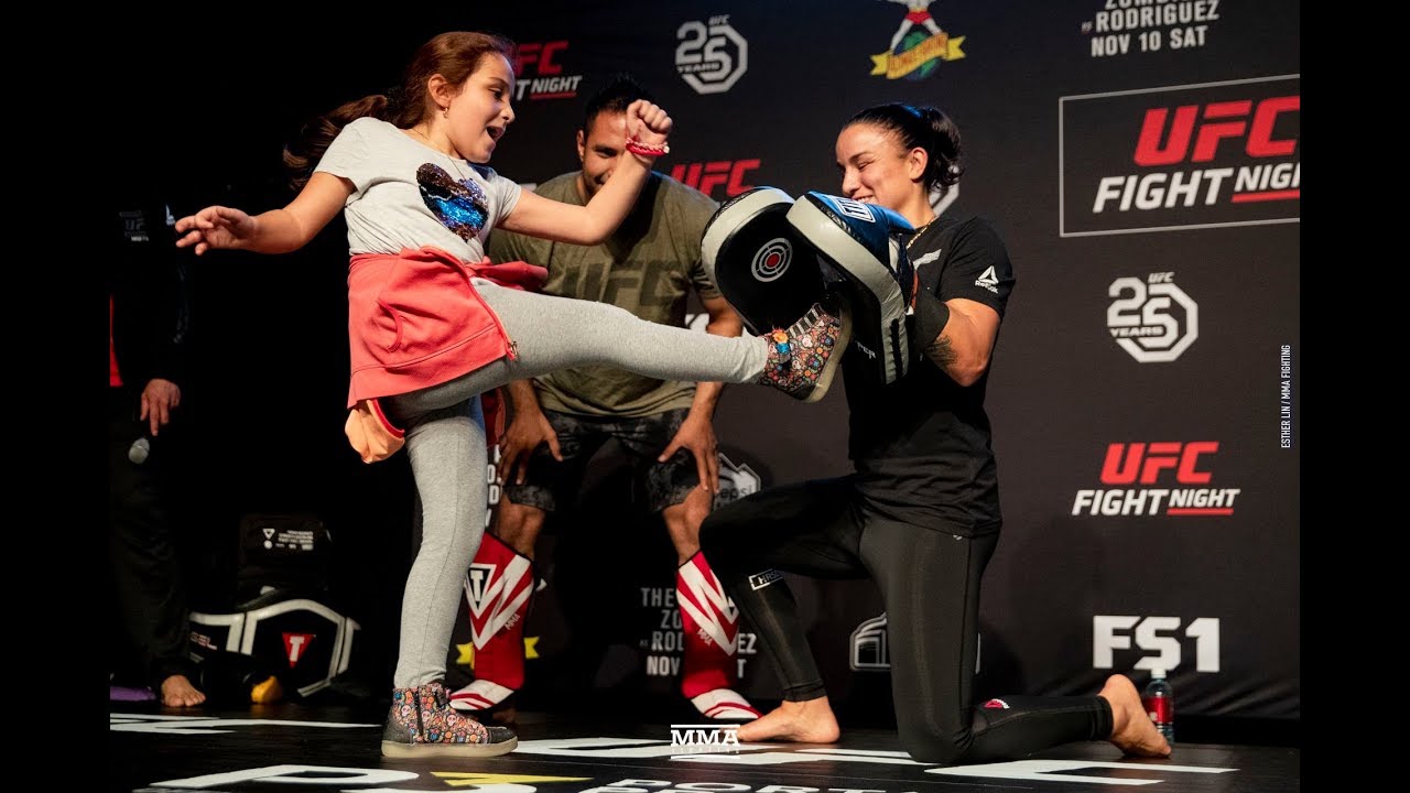 UFC Denver: Raquel Pennington Open Workout Highlights - MMA Fighting ...