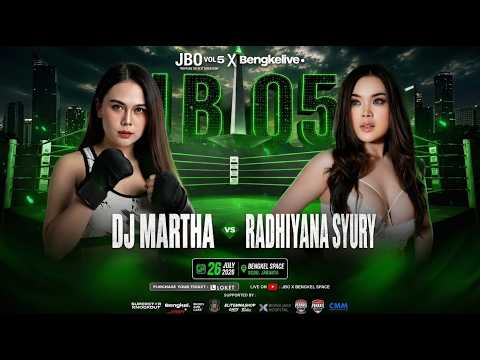 DJ MARTHA VS RADHIYANA SYURY (JAKARTA BOXING OPEN VOL 5)