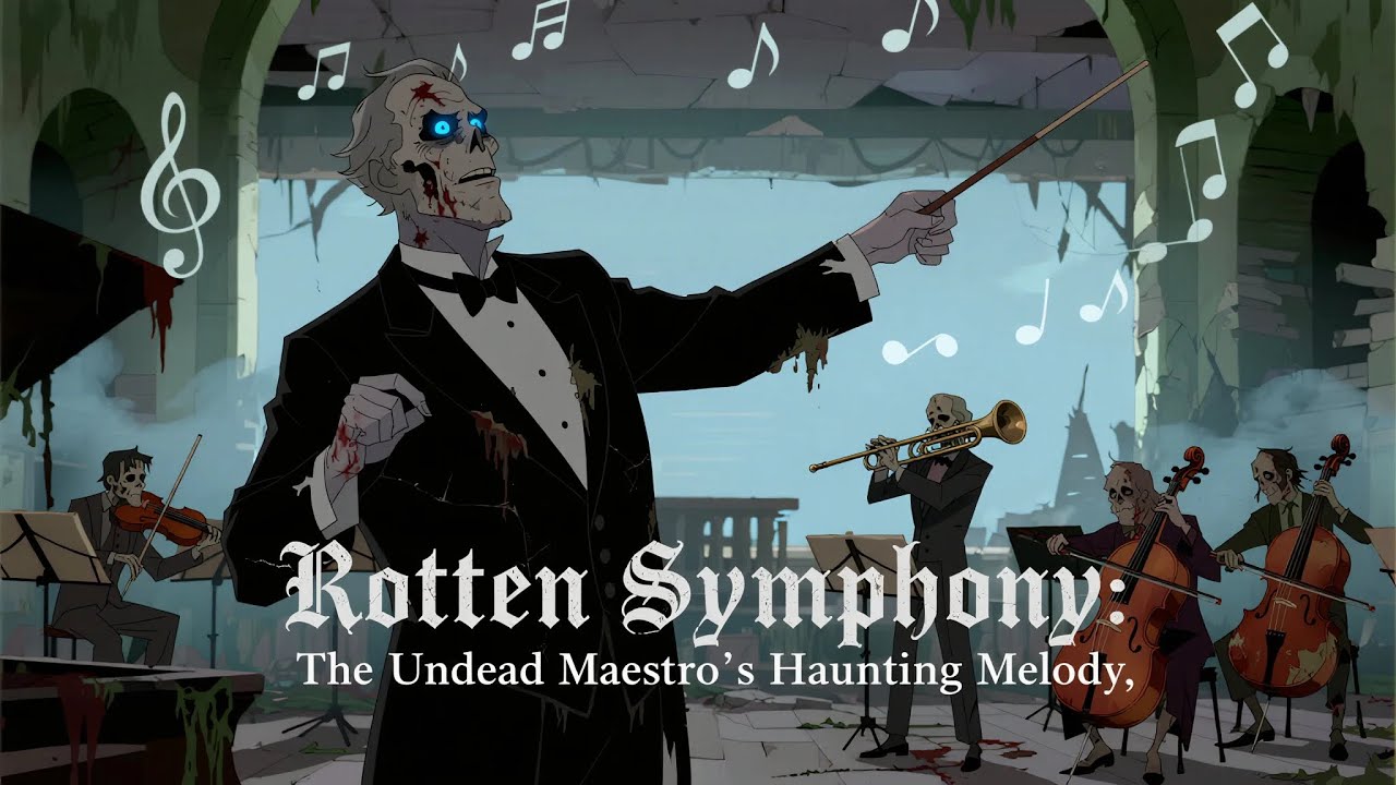 Rotten Symphony: Zombie Conductor's Haunting Orchestra in a Decaying ...