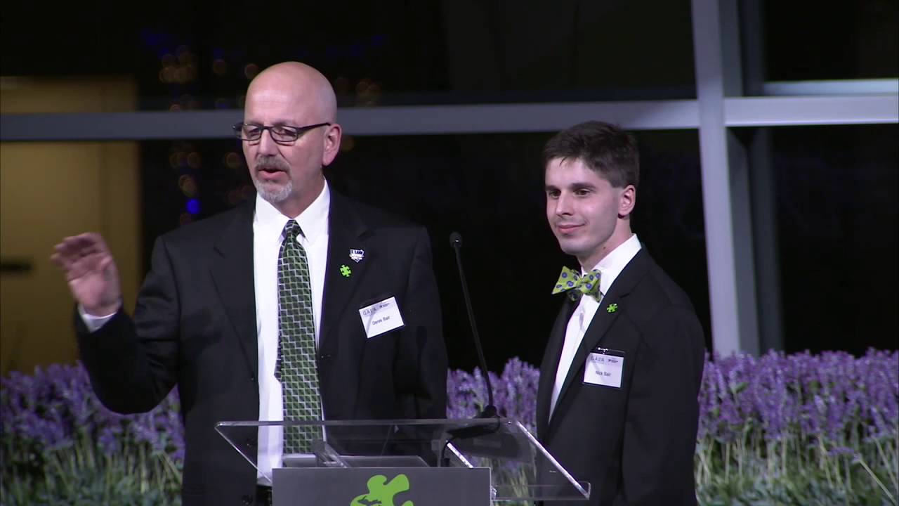 Dr. Derek Bair and Nick Bair-5th Annual Michigan Shines for Autism Gala ...