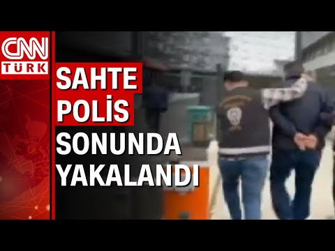 Sahte polis, gerçek polislere bile \