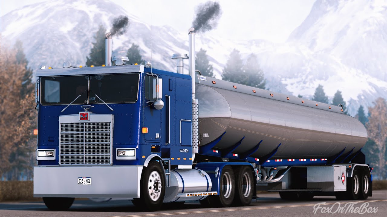 ATS 1.46 Marmon 110P Cabover - Alaska Map - Homer → Anchorage ...