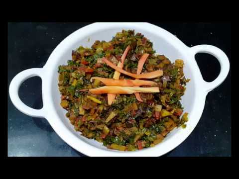 Radish Leaves Sabzi | Mooli ki sabzi | Mooli ke patte ki sabzi | मूली ...