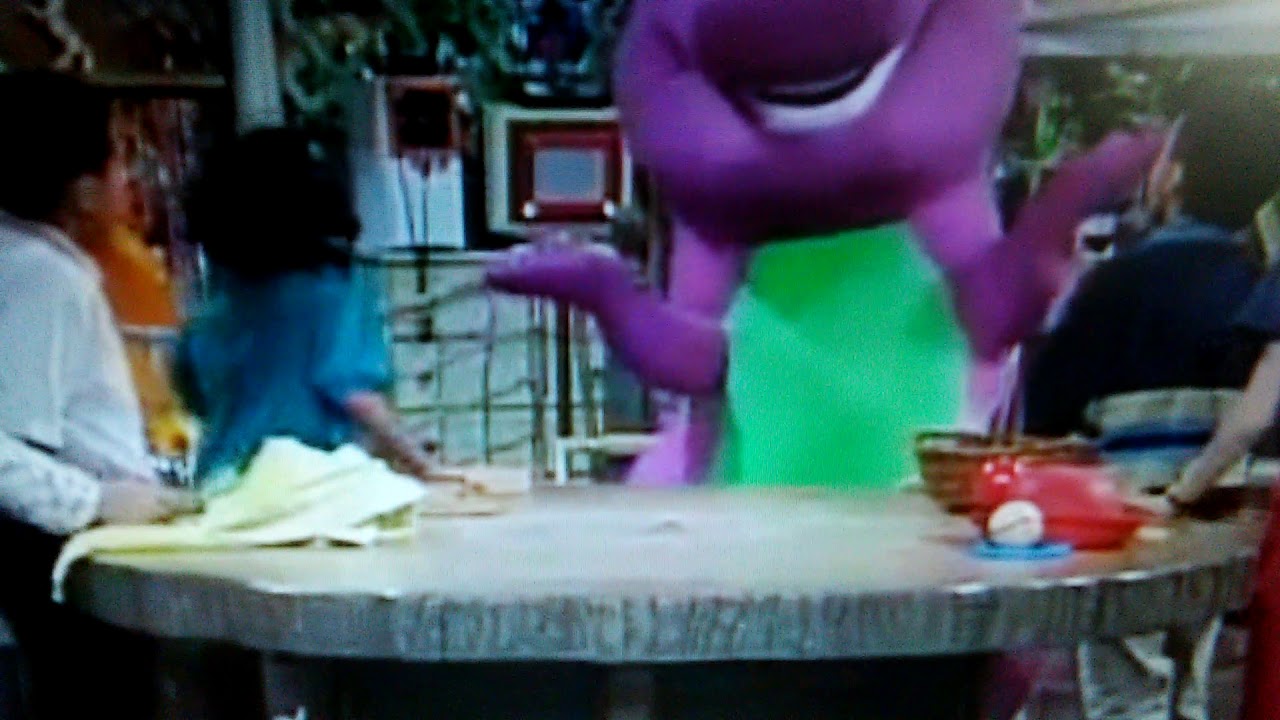 Barney Comes to life it's Time for Counting - YouTube