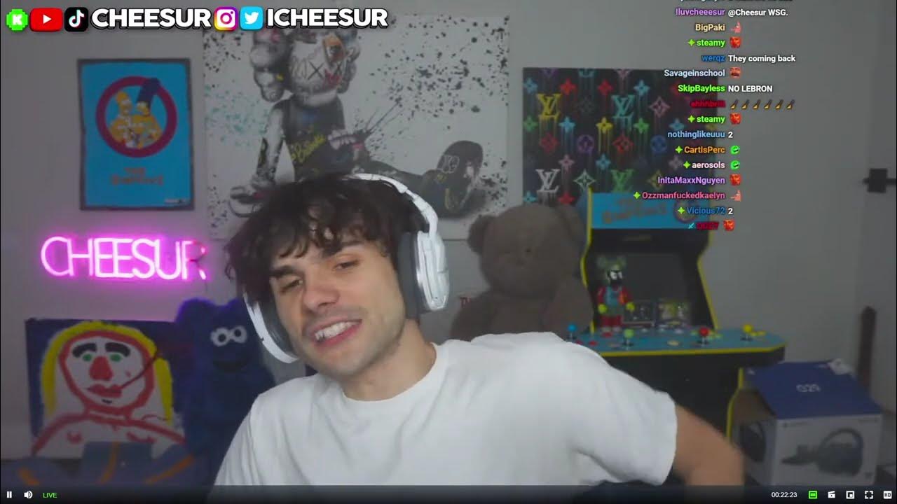 CHEESUR KICK LIVE STREAM - YouTube