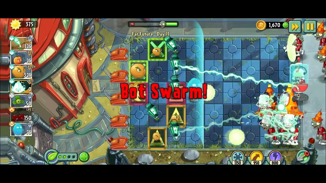 Plants vs Zombies fila-mint⚡ - YouTube