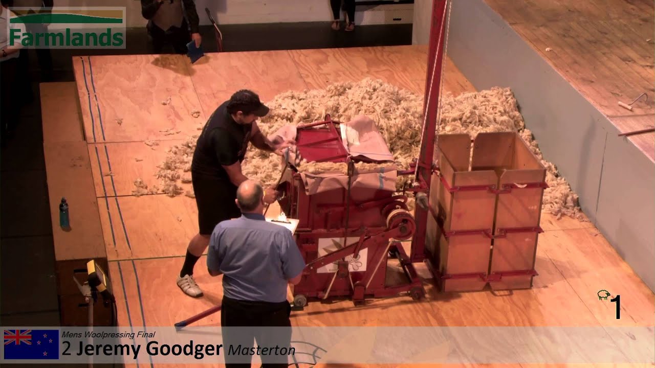 Mens Pressing Final (Farmlands & Woolpacks NZ) - 2015 Golden Shears ...