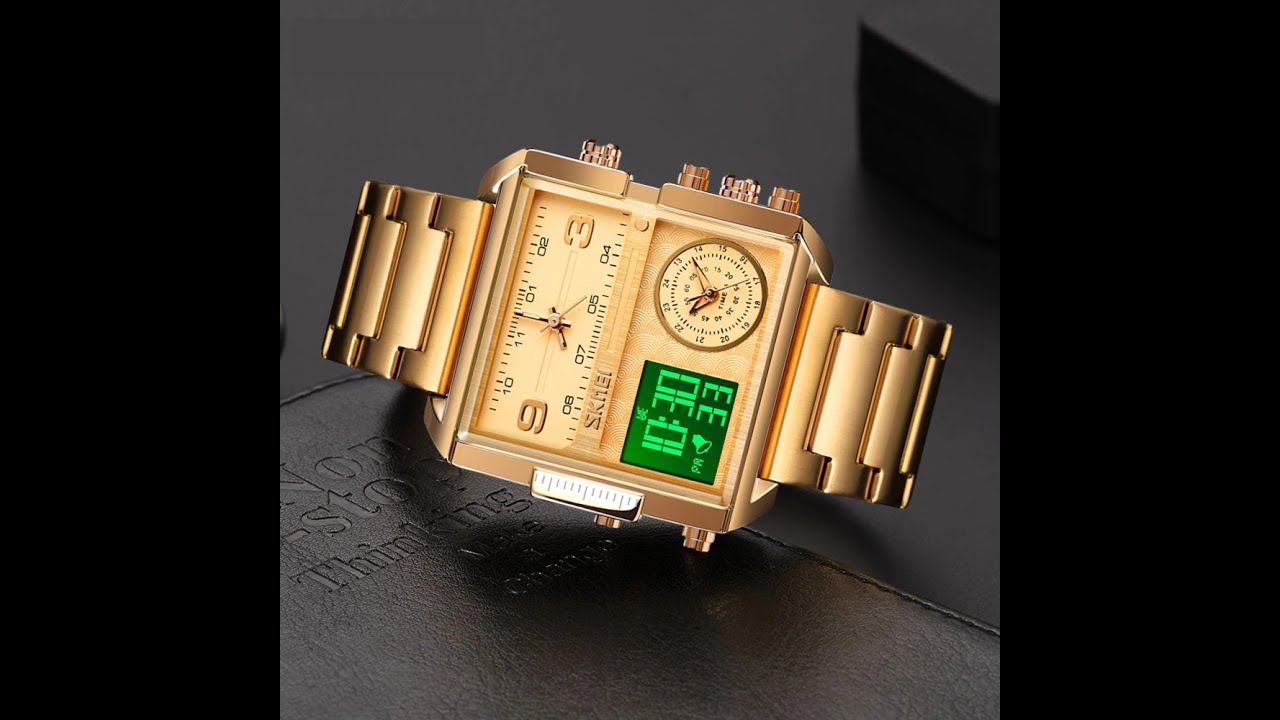 Wrist watch water demonstration - YouTube