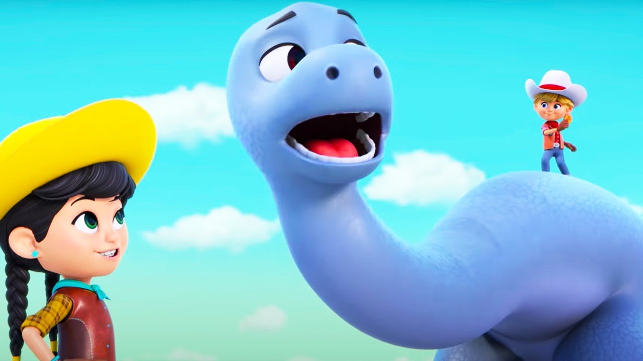 Brontosaurus With Sore Throat | Dino Ranch | S2 - YouTube