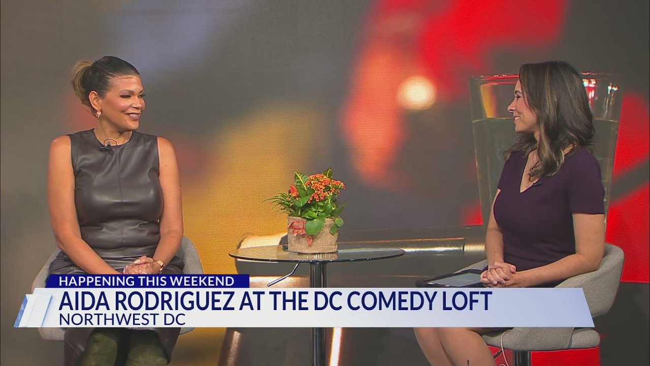 Aida Rodriguez to take the stage at DC Comedy Loft - YouTube