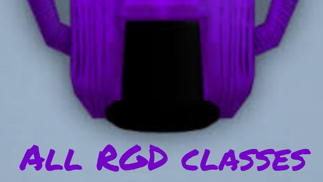 All RGD classes - YouTube