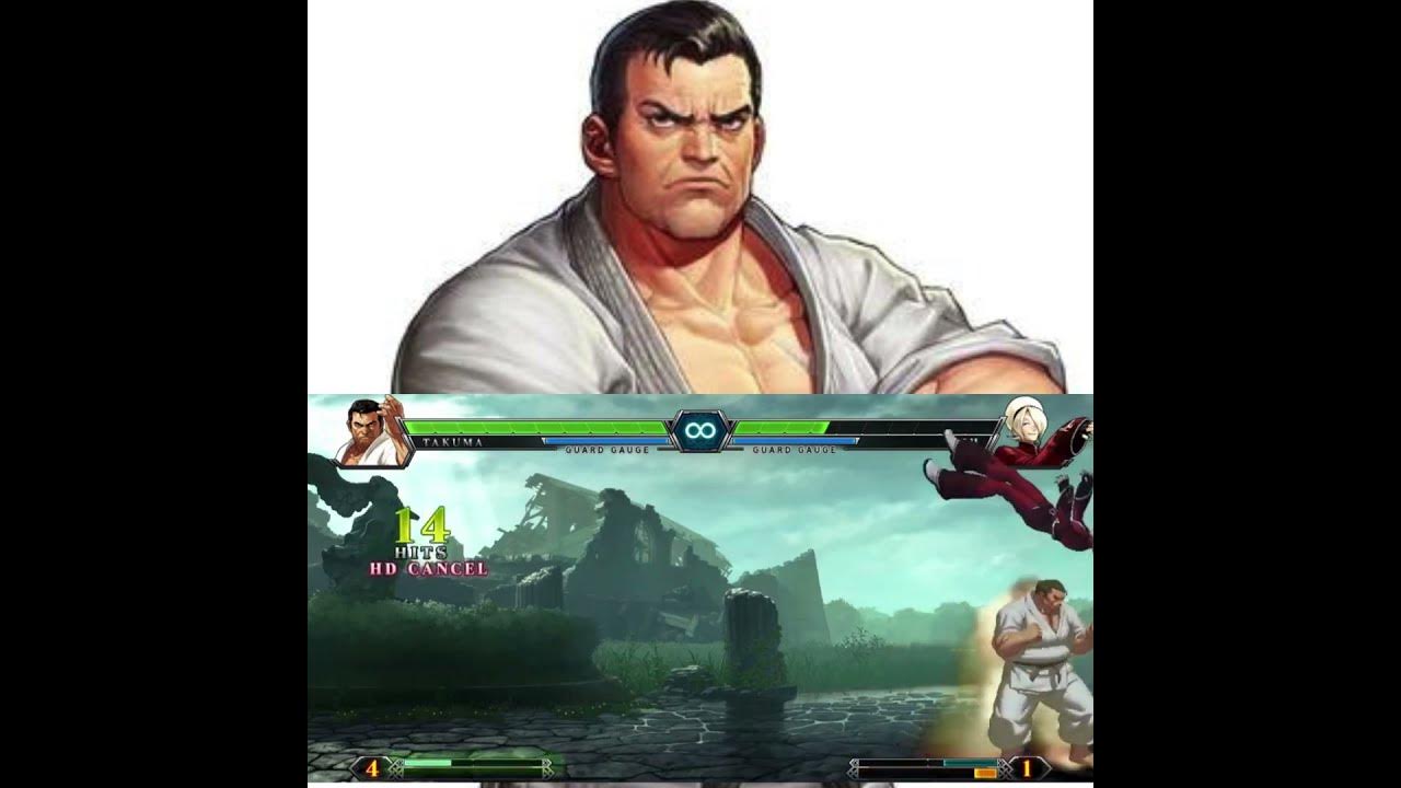 KOF XIII TAKUMA COMBO 82% - YouTube