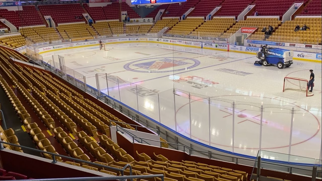 Kitchener Rangers Arena - YouTube