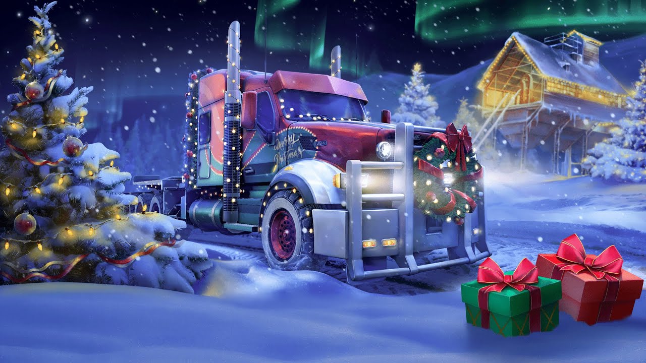 Christmas in Big Rig Racing! - YouTube