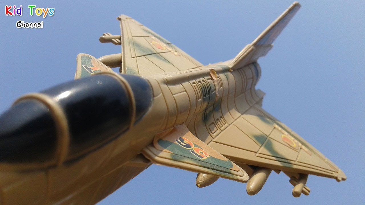 Fighter aircraft Toys for children Toys soldiers Toy channel - YouTube