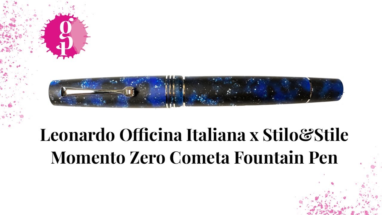Leonardo Officina Italiana x Stilo&Stile Momento Zero Cometa Fountain ...