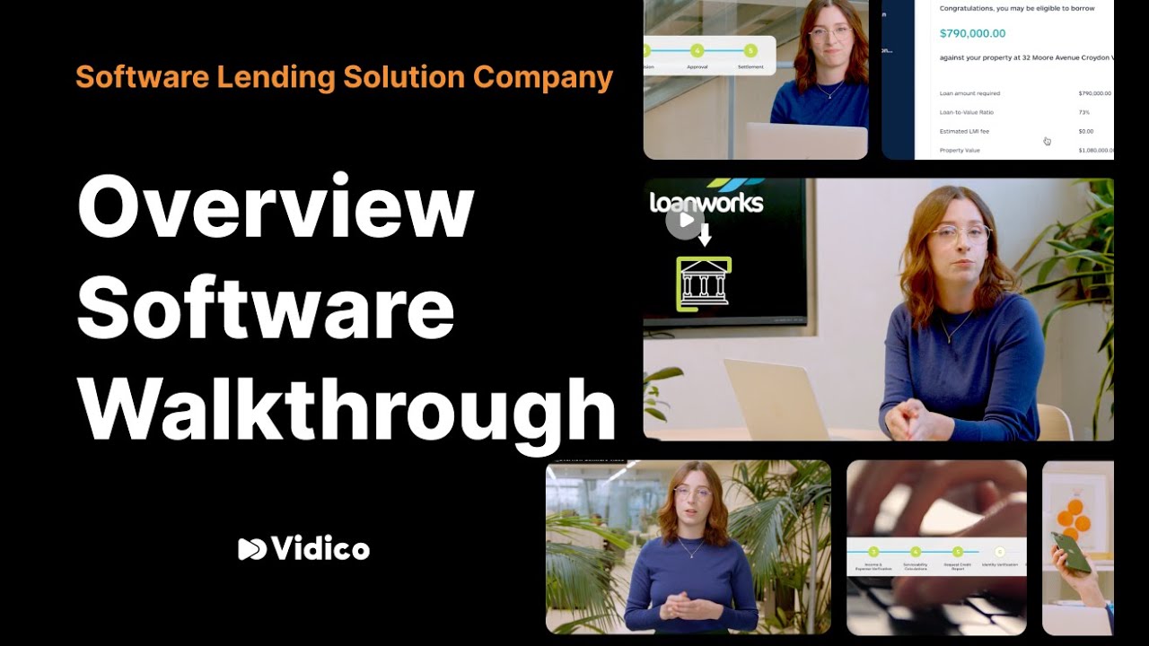Overview Software Walkthrough video | Loanworks | Vidico - YouTube