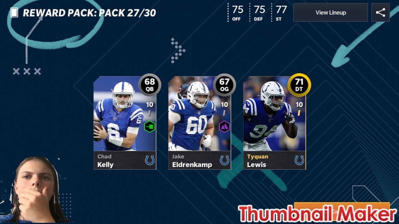 Ramodom Pack Opening on MaddenMobblie21 - YouTube