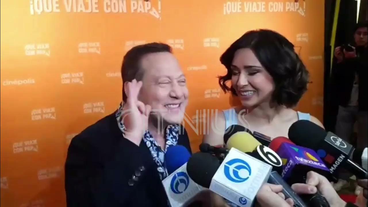 🎬 ROB SCHNEIDER en México presenta "Qué viaje con Papá" | Admira a EUGENIO y VADHIR DERBÉZ - YouTube