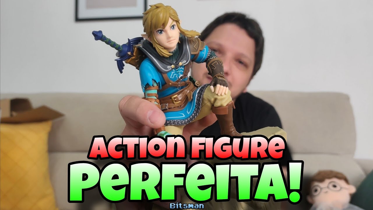 A MELHOR Action Figure do LINK? Unboxing + Detalhes ABSURDOS ...