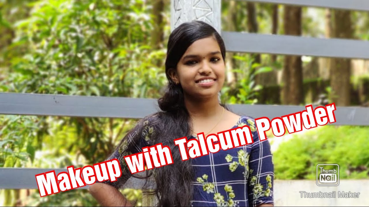 Makeup with Talcum Powder||Using 6 Products||Devoos Dreams|| - YouTube