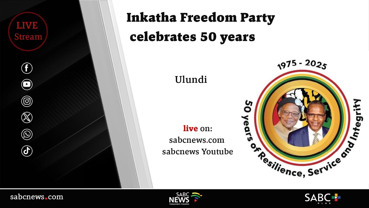 Inkatha Freedom Party celebrates 50 years anniversary - YouTube