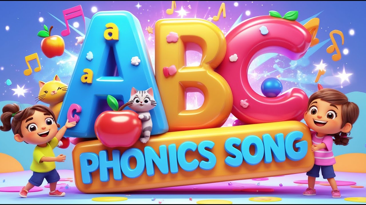 ABC Phonics Song – Letters A,B,C,D,E | Part 1 |Kids Sing Along & Learn ...