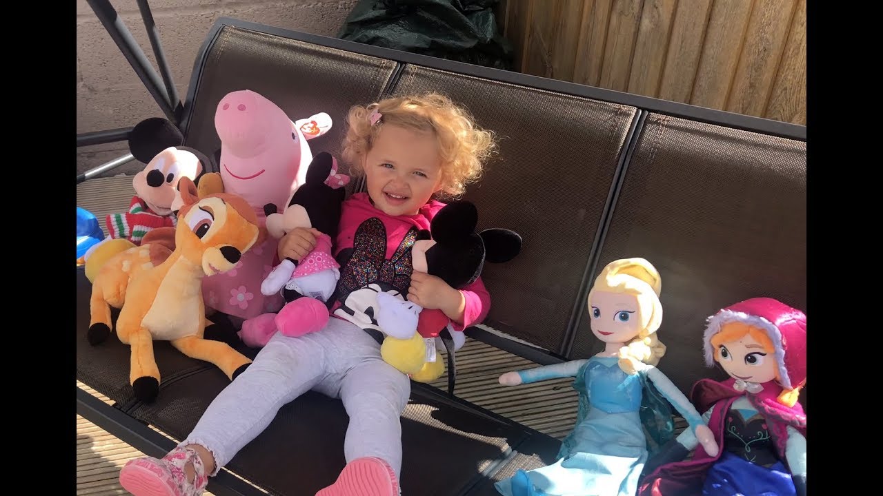 Ruby & Toys outdoor fun - YouTube