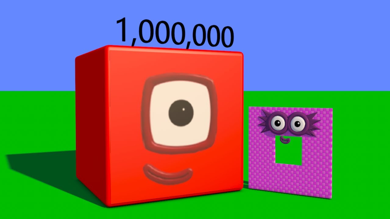 New Meta Numberblocks Puzzle 800 Numberblocks Biggest to Million ...