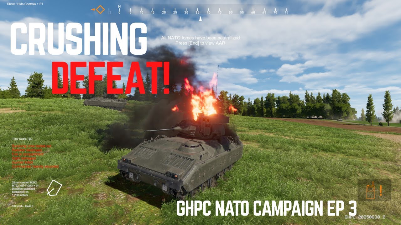 Crushing DEFEAT! | GHPC NATO Campaign 3 - YouTube