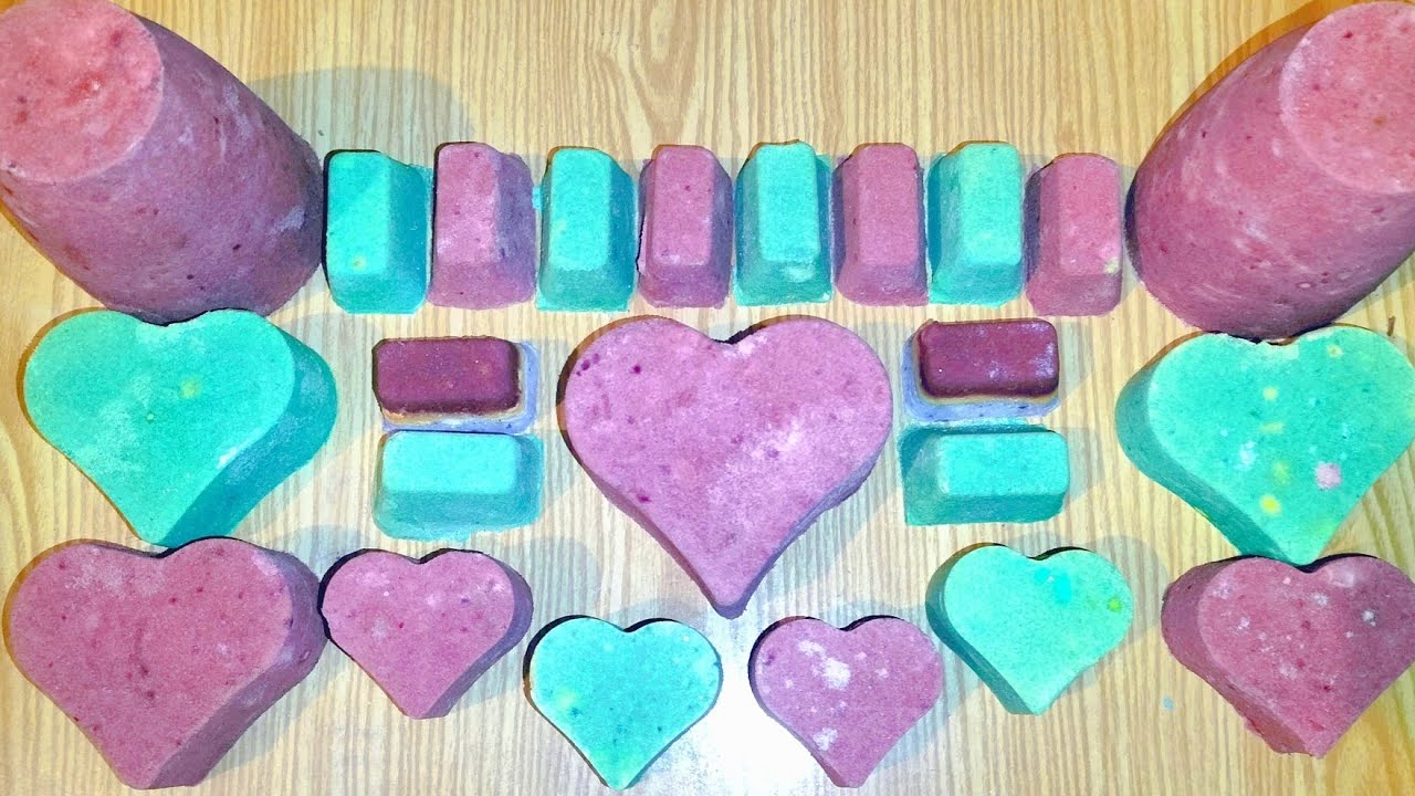ASMR!! Crunch 💚Satisfying colourful crunchy 💓 - YouTube