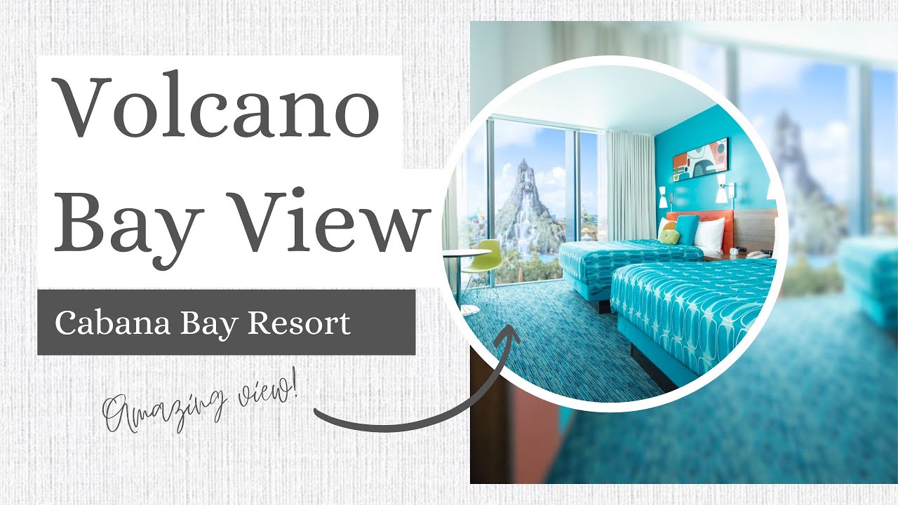 Volcano Bay View | Standard Room Tour | Universal Studios Orlando - YouTube