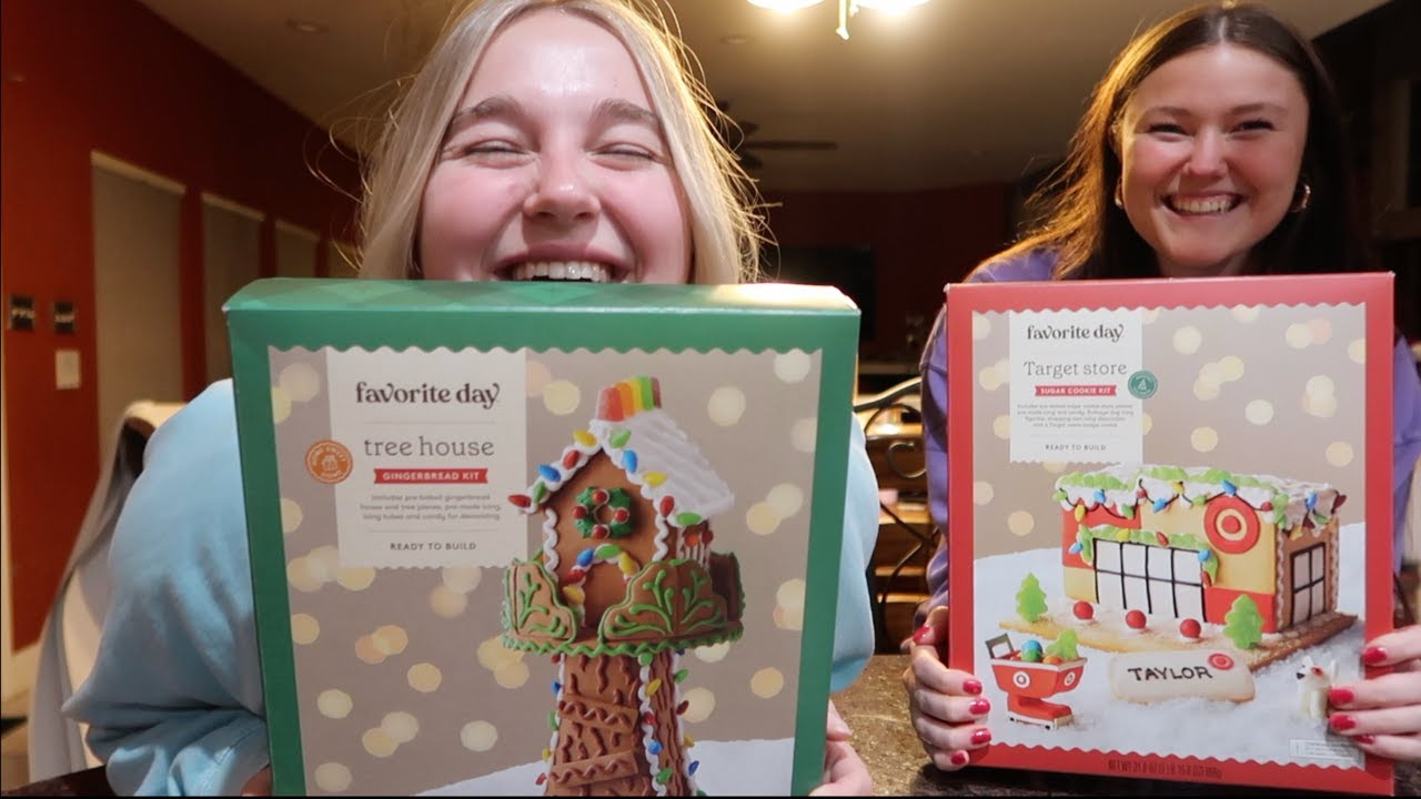Build A Gingerbread House With Us - YouTube