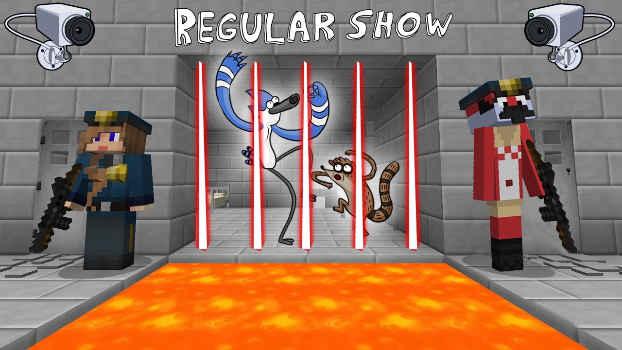 MORDECAI Y RIGBY PRESOS (MINECRAFT PRISON ESCAPE) - YouTube