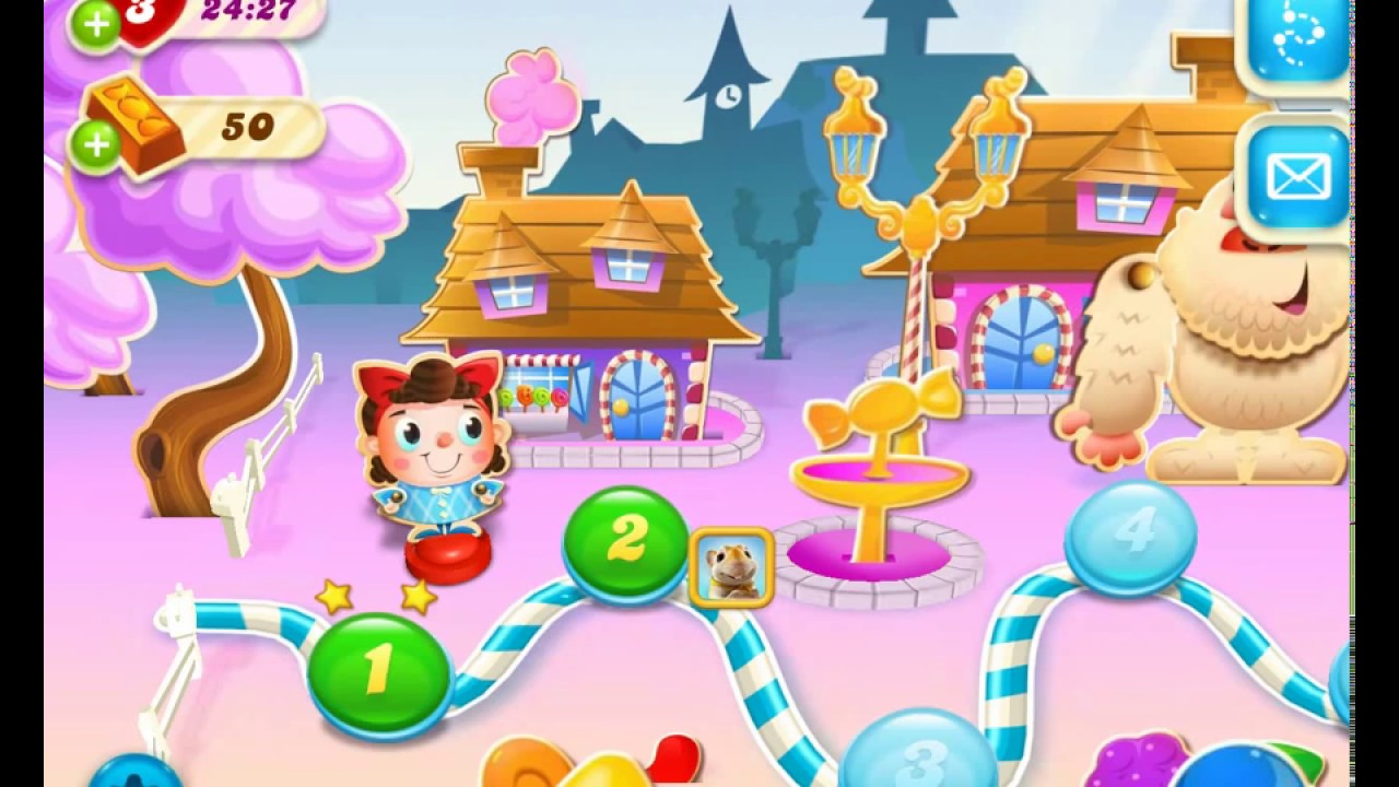 how to play game candy crash hd video - YouTube