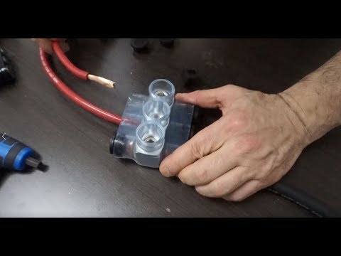 How To Insert Wire Into Insulated Power Connector