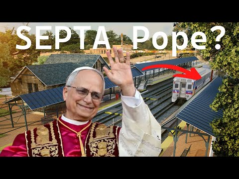 Did the Pope ever ride SEPTA? (Villanova's 3 stations) - YouTube