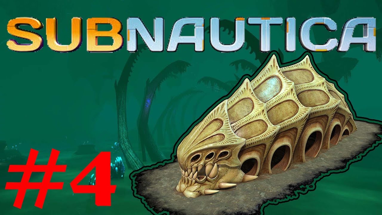 Entering an ALIEN BASE!! | Subnautica Part 4 - YouTube