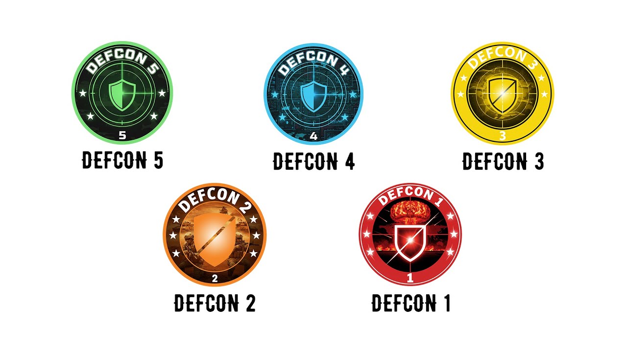 Every Level of DEFCON Explained in 5 Minutes - YouTube