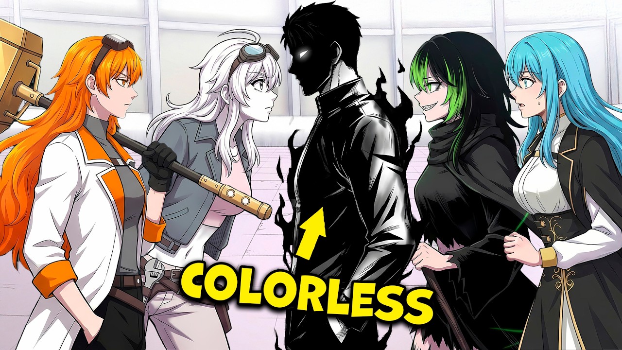 Rejected For Being Colorless, He Awakens A Power That EATS Other Colors ...