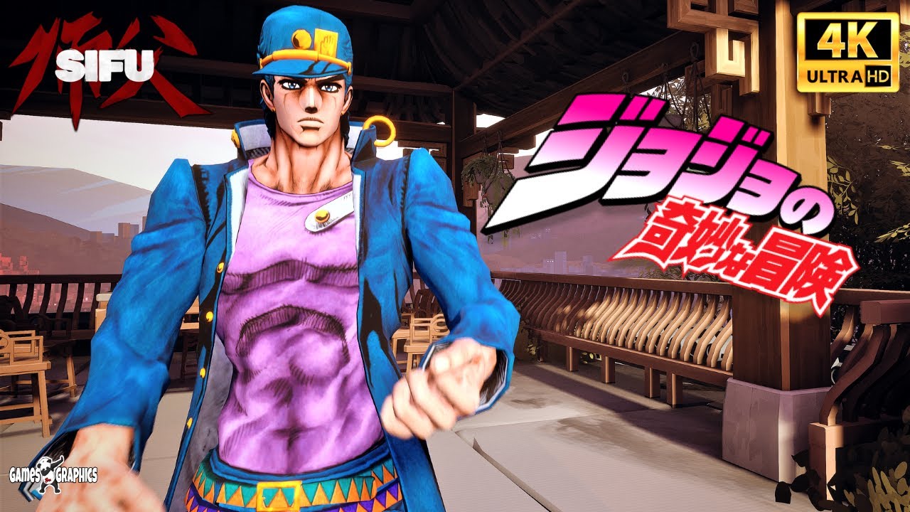 JOTARO KUJO MOD from JoJo's Bizarre Adventure (SIFU MODS) 4K - YouTube